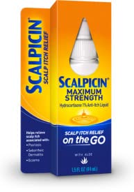 Amazon.com: Scalpicin Scalp Itch Relief, 1.5 fl Oz. Maximum Strength ...