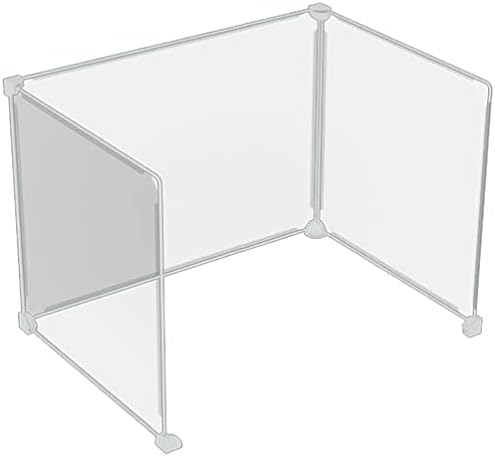 Alipis 3pcs Sneeze Guard Desk Shield Clear Barrier Divider Screen ...