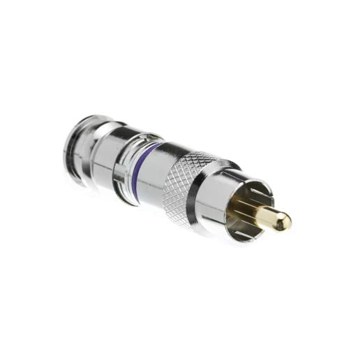 Amazon.com: Cable Central LLC (10 Pack RG6 RCA Compression Connector ...