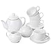 Amazon.com: BTaT- Royal Tea Set, 4 Tea cups (8oz), Tea Pot (32oz ...