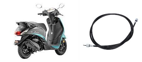 WHEEL DRIVE Compatible with Yamaha Fascino 125Cc Bs4 Speedometer Cable ...