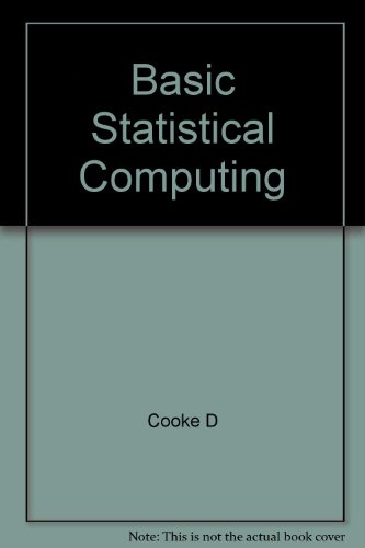 『Basic Statistical Computing』｜感想・レビュー - 読書メーター