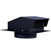 LTSEAME 6 Inch Stainless Steel Roof Vent Cap,Bathroom Exhaust Roof Vent ...