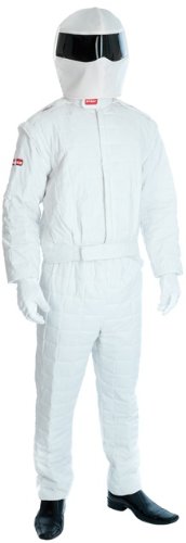 Buy The Stig Racing Driver Male Fancy Dress Costume L (Chest 42 44in ...