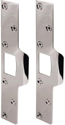 Prime-Line U 9476 Maximum Security Latch Strike, 1-1/4 in. x 7-7/8 in ...