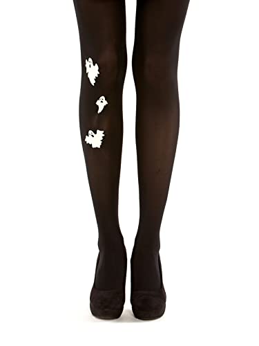 Amazon.com: Glow in the Dark Ghosts Pantyhose - Halloween Costume ...