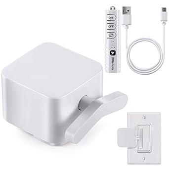 Remote Control Light Switch Pusher for Rocker Switch, USB Powered ...