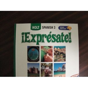 Expresate Spanish 3 - Texas Edition - Student textbook | Amazon.com.br
