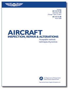 Aircraft Inspection, Repair and Alterations [AC43.13-1B2B]: ASA: Amazon ...