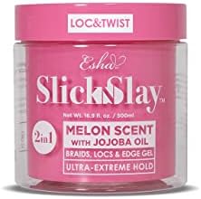 Amazon.com : Esha Slick N Slay Braid & Edge Gel (500 ML), 16.9 Fl Oz ...