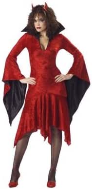 Amazon.com: Deluxe Devil Lady Costume : Clothing, Shoes & Jewelry