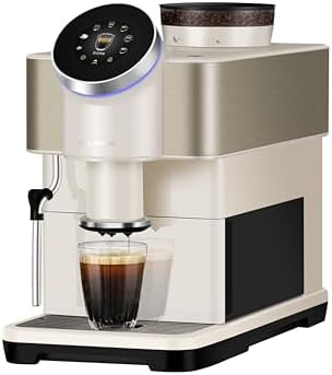 Amazon.com: Dr.coffee H1 Fully Automatic Coffee Machine, Bean To Cup ...