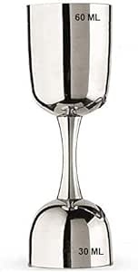 Amazon.com: Prisha India Craft Jiggers Shots Peg Measurer Capacity - 2 ...