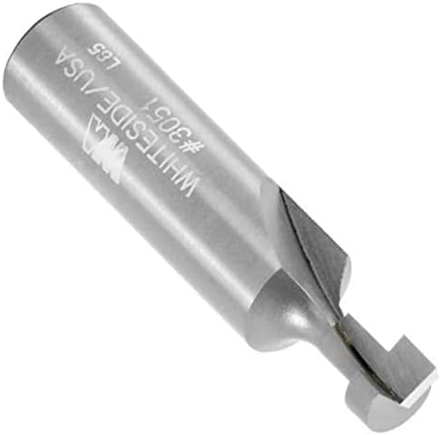 Whiteside Router Bits 3053 Keyhole Bit with 1/2-Inch Large Diameter and ...