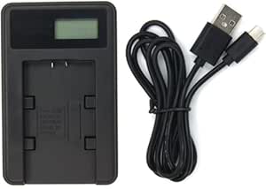 Buy Power Smart LCD USB Travel Battery Charger for Sony NP-FP50 FP70 FP90 NP-FH50 NP-FH70 NP ...
