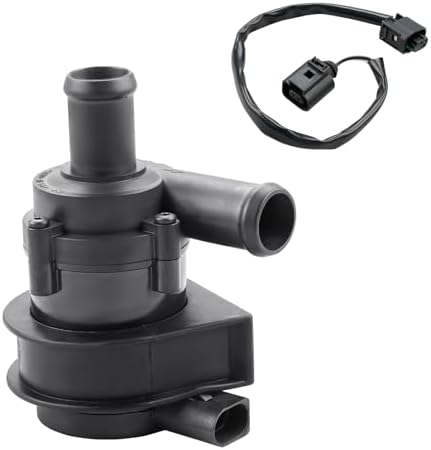 Amazon.com: JDMON Auxiliary Engine Water Pump with Plug Replacement for ...