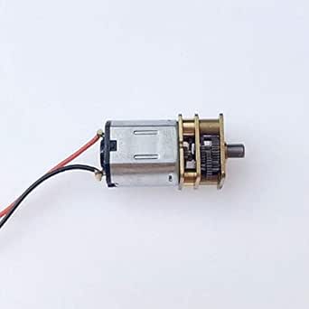 N+B 1PCS DC Motor, Micro Motor DC 3V-6V 55rpm Mini Electric Motors Slow ...