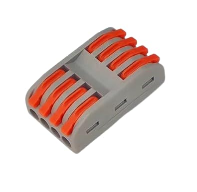 POWER CONNECT 4 in 4 Out Quick Wire Connector, Speed wire Quick ...