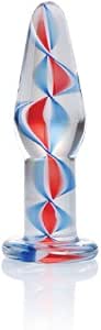 Amazon.com: Don Wand Glass Pleasure Plug, Old Glory Helix : Everything Else