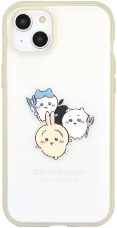 Amazon.co.jp: グルマンディーズ ちいかわ IIIIfit Clear(イーフィット クリア) iPhone15 Plus / 14 Plus 対応 ケース 討伐 CK-26A ...