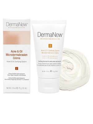 Amazon.com : DermaNew Acne & Oil Microdermabrasion Clarifying Creme 2.6 ...