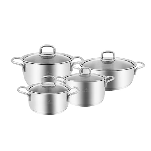 Snapklik.com : Karaca Powersteel 316 Stainless Steel Cookware Set
