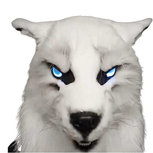 FSDELIV Latex face cover – Halloween Scary Full Head Realistic Head ...