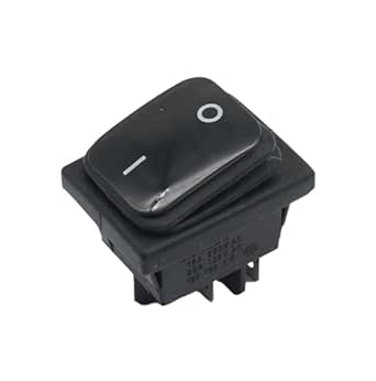 1PCS KCD4 Waterproof Switch Rocker Switch Power Switch 2-position/3 ...