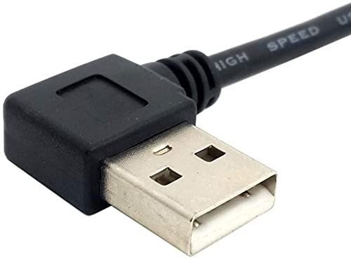 INNOV8 Left Angled USB 2.0 A Male to Left Angled B Male 90 Degree ...