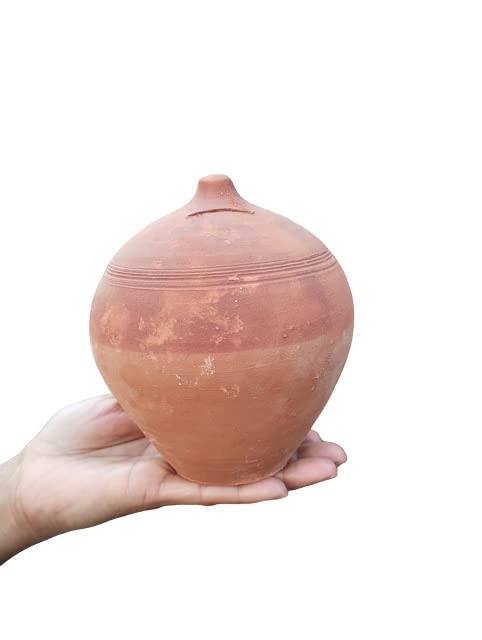 Shree Homemade Mart Mitti Ki Gullak/Clay Gullak Large Coin Bank (Gift ...