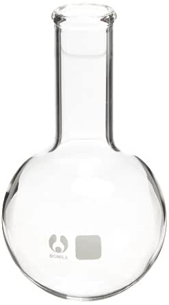 American Educational Clear Borosilicate Glass Bomex Round Bottom ...