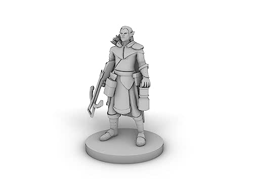 Amazon.com: Elf Ranger CRossbow Tabletop DND Gaming Miniature : Toys ...