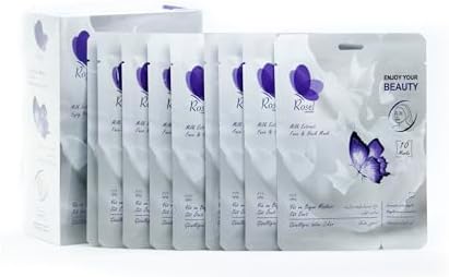 Amazon.com : ROSEL Facial Sheet Mask - Essence Moisturizing Collection ...