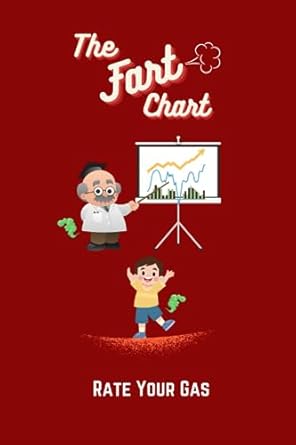 The Fart Chart: Rate Your Gas/Gag Gift/Funny Fill In Book To Track ...