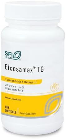 Amazon.com: Klaire Labs SFI Health Eicosamax TG Fish Oil Pills with EPA ...