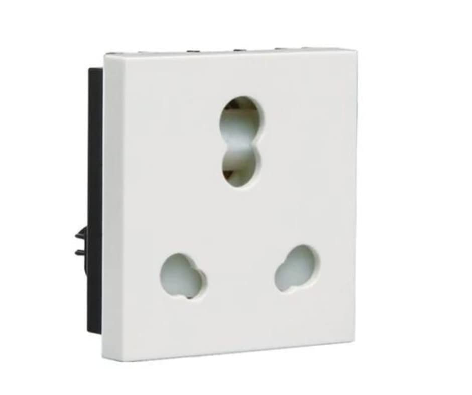 Schneider Electric Opale Plastic 6A & 16A 5 Pin outlet Socket with ...