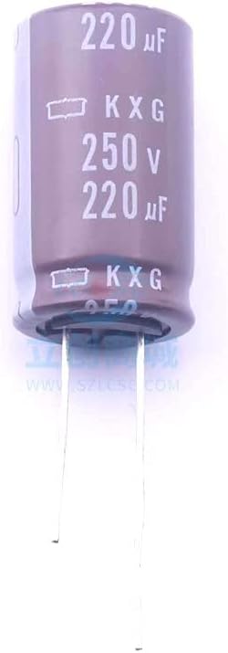 Amazon.co.jp: 1 個のリードタイプアルミ電解コンデンサ 220uF 250V ラジアル 18x31.5mm 電子デバイス : 産業・研究開発用品