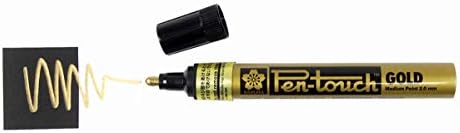 SAKURA PENTOUCH GOLD PAINT MARKER-MEDIUM POINT : Amazon.in: Office Products