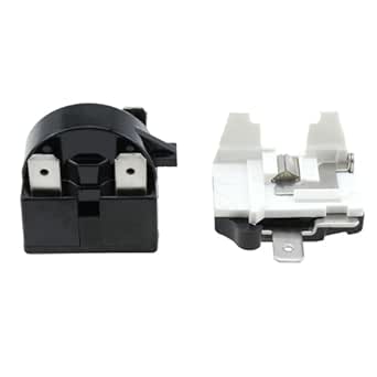 Amazon.com: MTQY 2PCS Refrigerator PTC Start Relay Overload Protector 3 ...