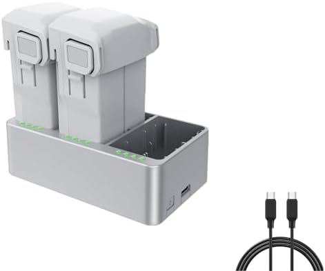 Amazon.com: JHTC 2 Pack Mini 3 Pro Battery Bundle with Charging Hub ...