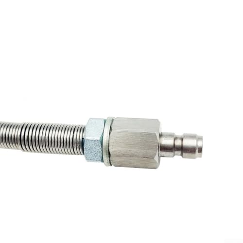 20 Inch Paint-Ball Hose, 4500Ps DN2 Quick Connect Fill Station Adapter ...