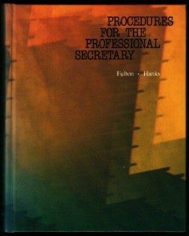 Procedures for the Professional Secretary: Amazon.co.uk: 9780538119504 ...