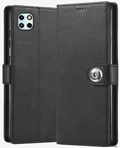 Luxury Counter Infinix Smart 6 HD | Vegan Leather Flip Case Back Cover ...