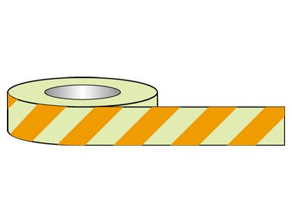 Amazon.com: UK safety signs - 40mm x 10 metre red cheveron ...