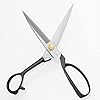 Amazon.com: KAKURI Japanese Fabric Scissors for Sewing Lrage 9.5", Made ...