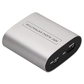 Sound Extractor, ARC 2CH Plug and Play Compact Splitter, PCM 2.0 for ...