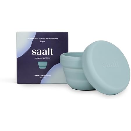 Amazon.com: Saalt Compact Sanitizer - Easy Sanitization for Menstrual ...