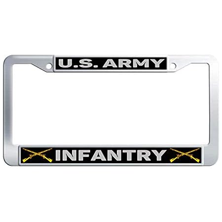Amazon.com: MilitaryBest U.S. Army Infantry License Plate Frame ...