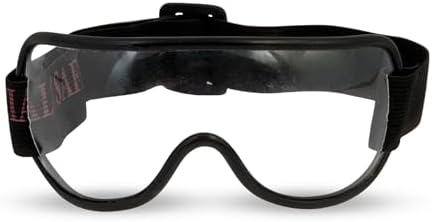 bio clear Wrap Around Eye Safety Goggles Full Cover with Lastic Wrap ...