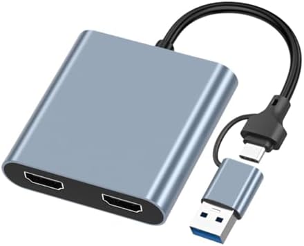 Orei SplitExtend HDMI Splitter Extender for Dual Video Monitor Extended ...